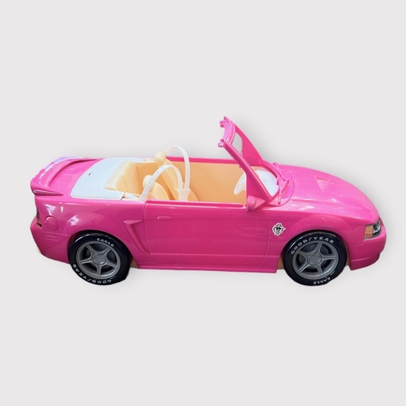 Barbie | Toys | Vintage Barbie Pink Ford Mustang Gt Convertible By ...